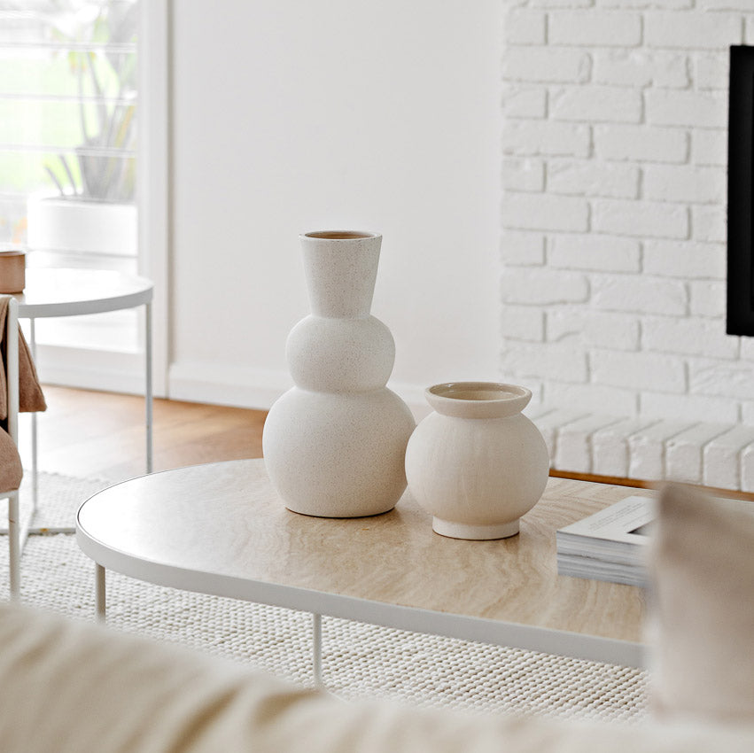 Willow Ceramic Pot - Matte Cream | Paola And Joy